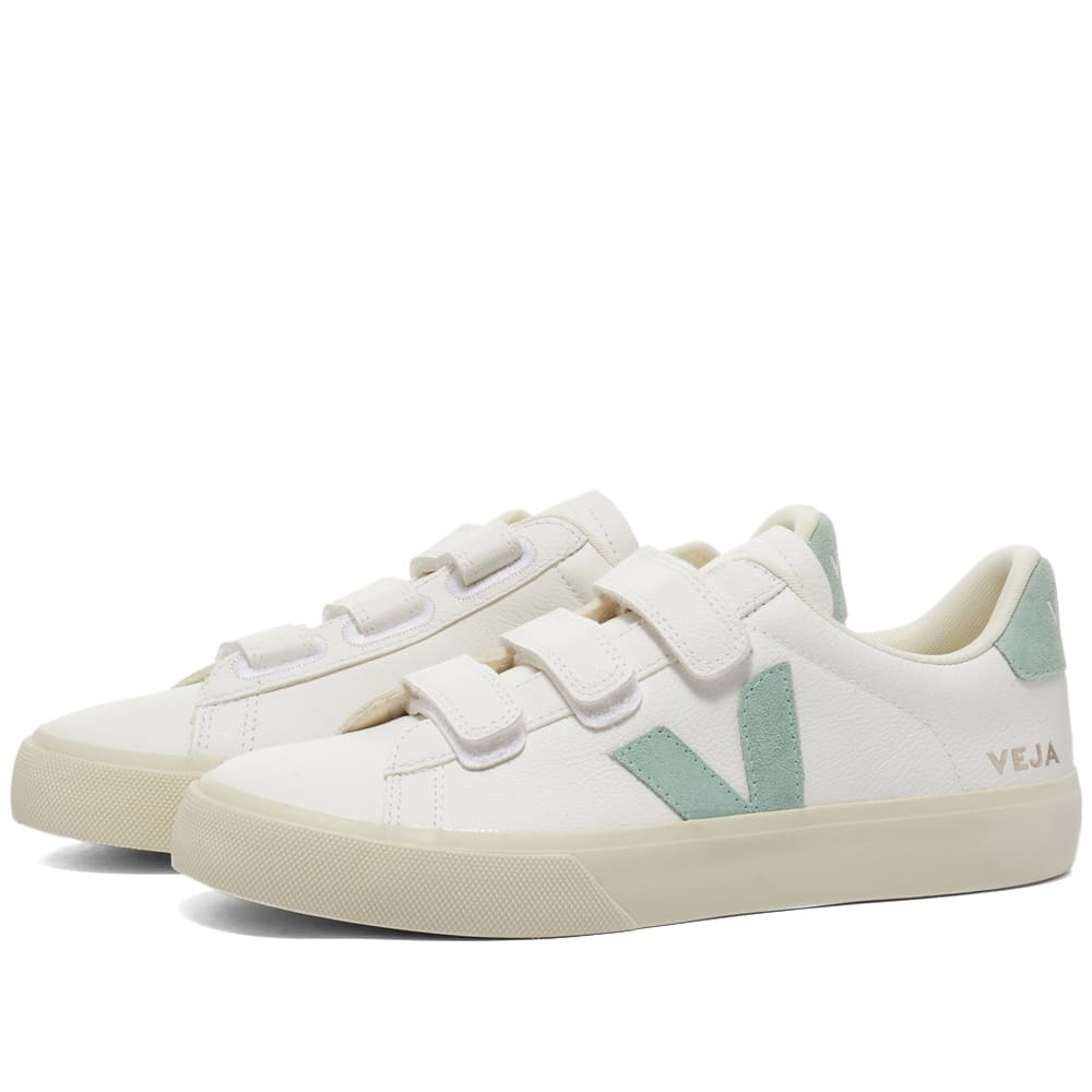 Veja Women's Recife Sneakers in White/Matcha VEJA