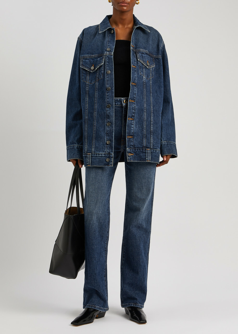 Khaite Ross Oversized Denim Jacket Khaite