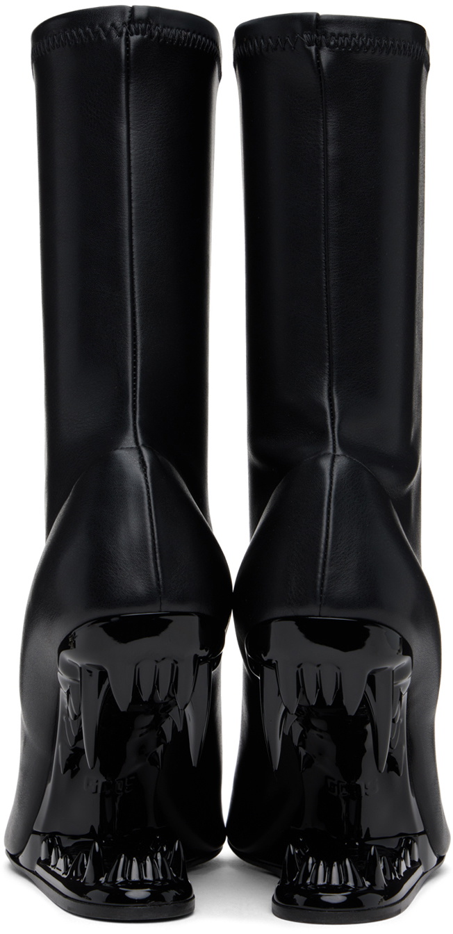GCDS Black Morso Boots GCDS