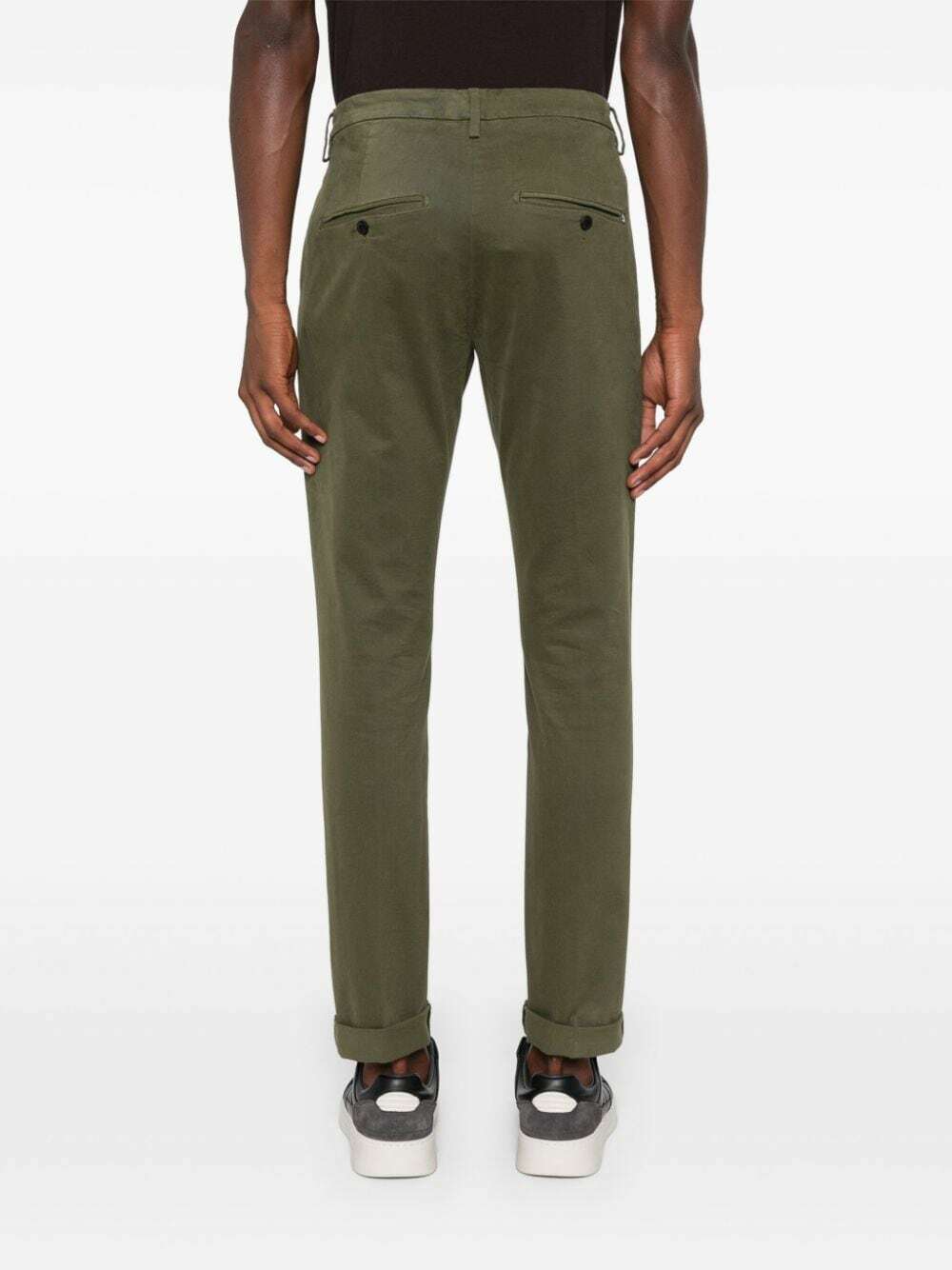 DONDUP - Trousers With Logo Dondup