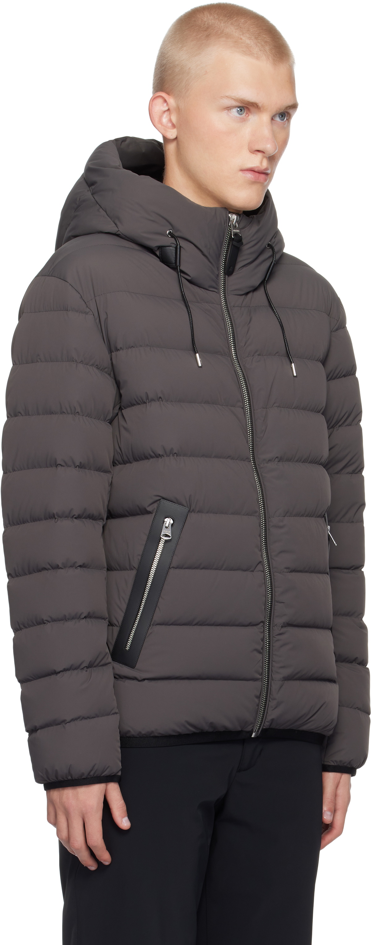 MACKAGE Gray Jack Agile-360 Stretch Light Down Jacket Mackage