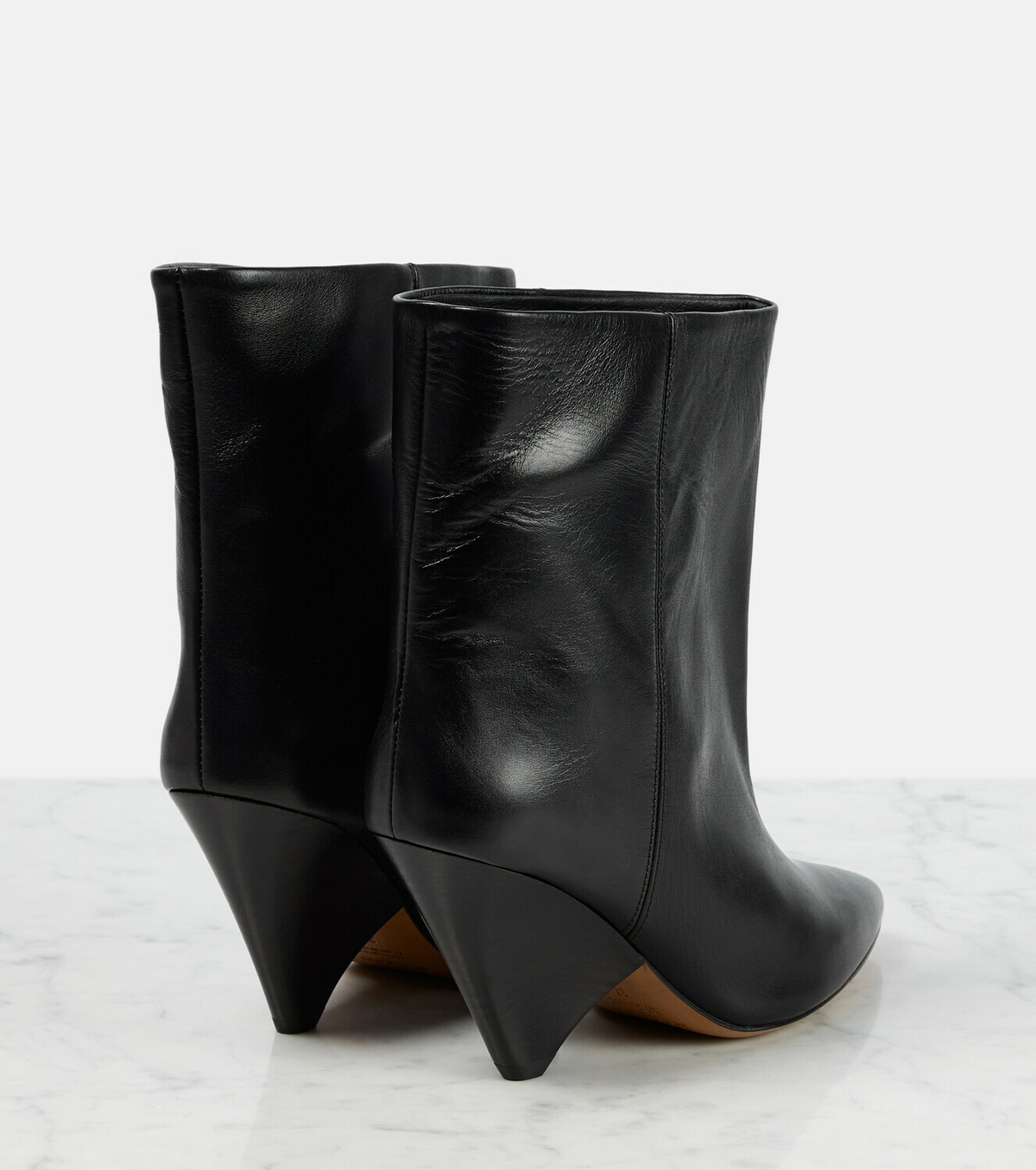 Isabel Marant Miyako leather ankle boots Isabel Marant