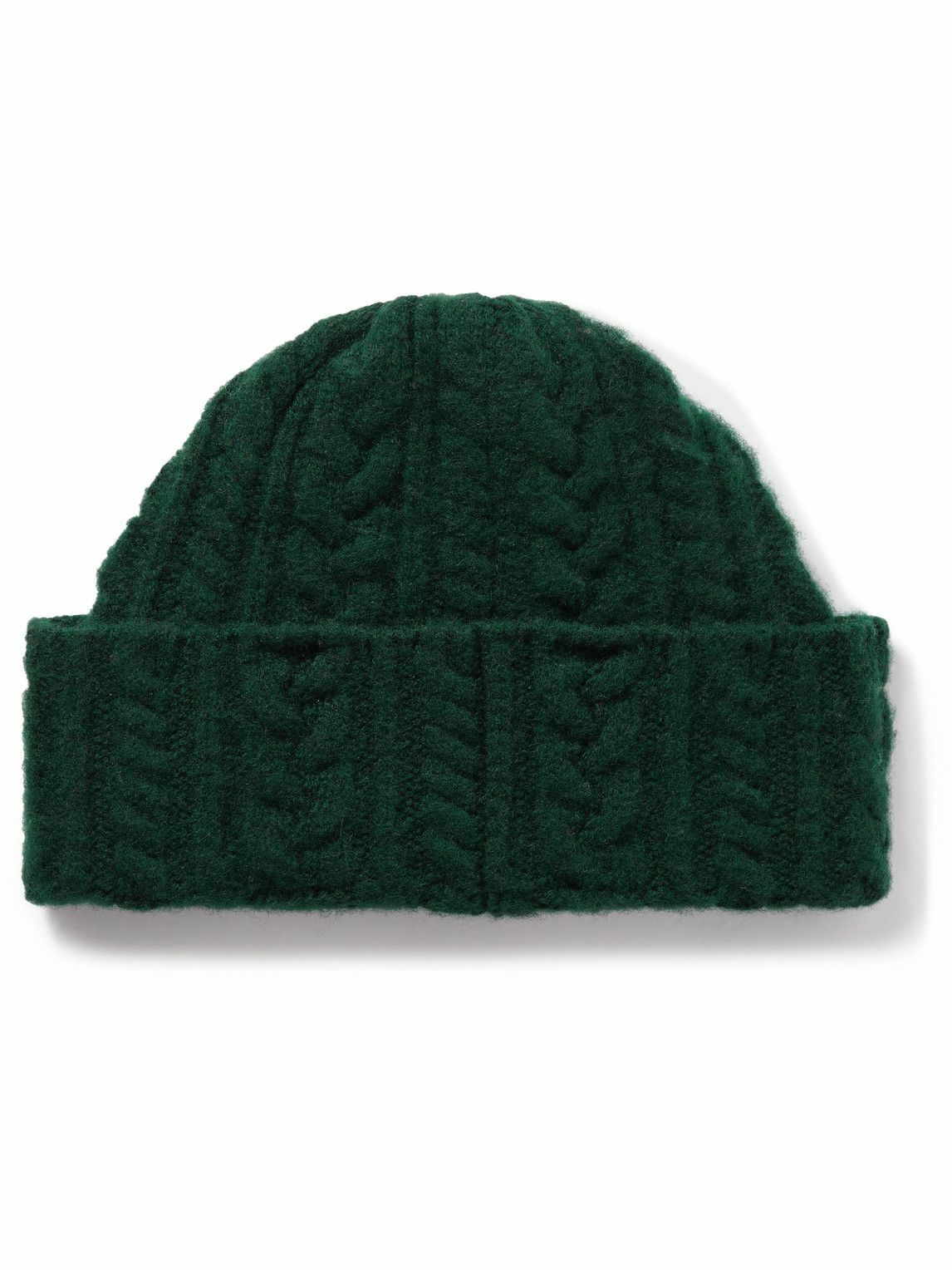 Howlin' - Festival Cable-Knit Lambswool Beanie Howlin' by Morrison