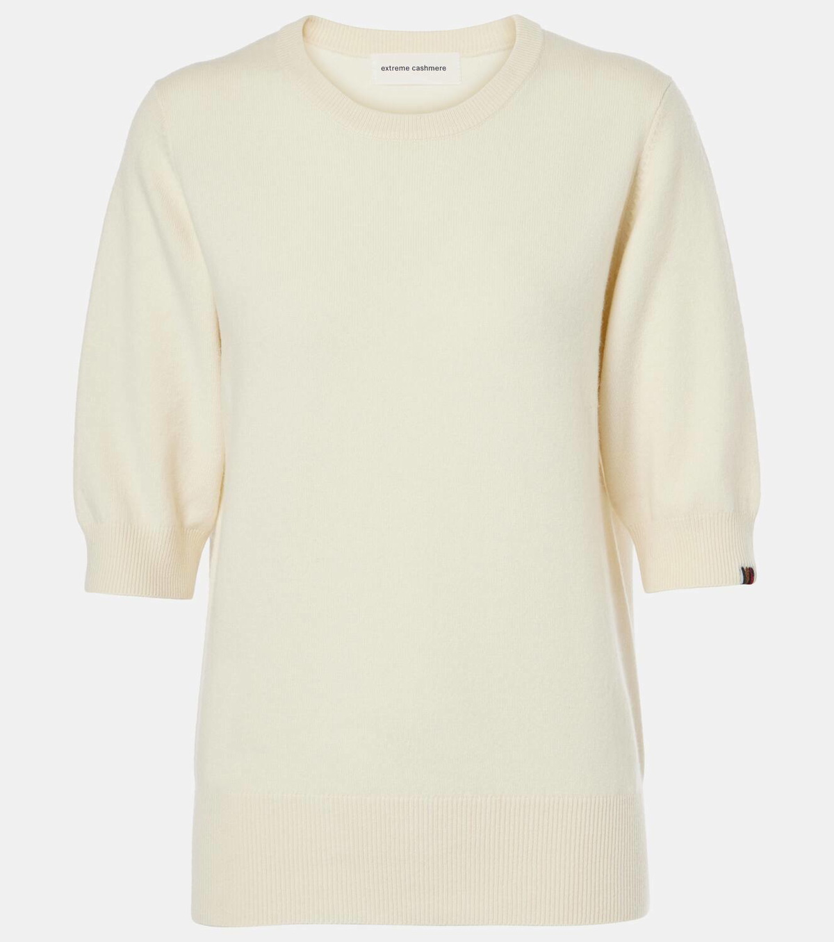 Extreme Cashmere N°63 knitted cashmere-blend top extreme cashmere