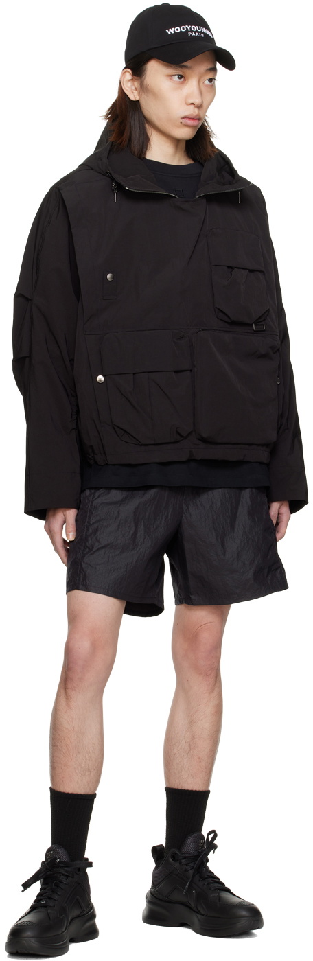 Wooyoungmi Black Multi-Pocket Jacket Wooyoungmi
