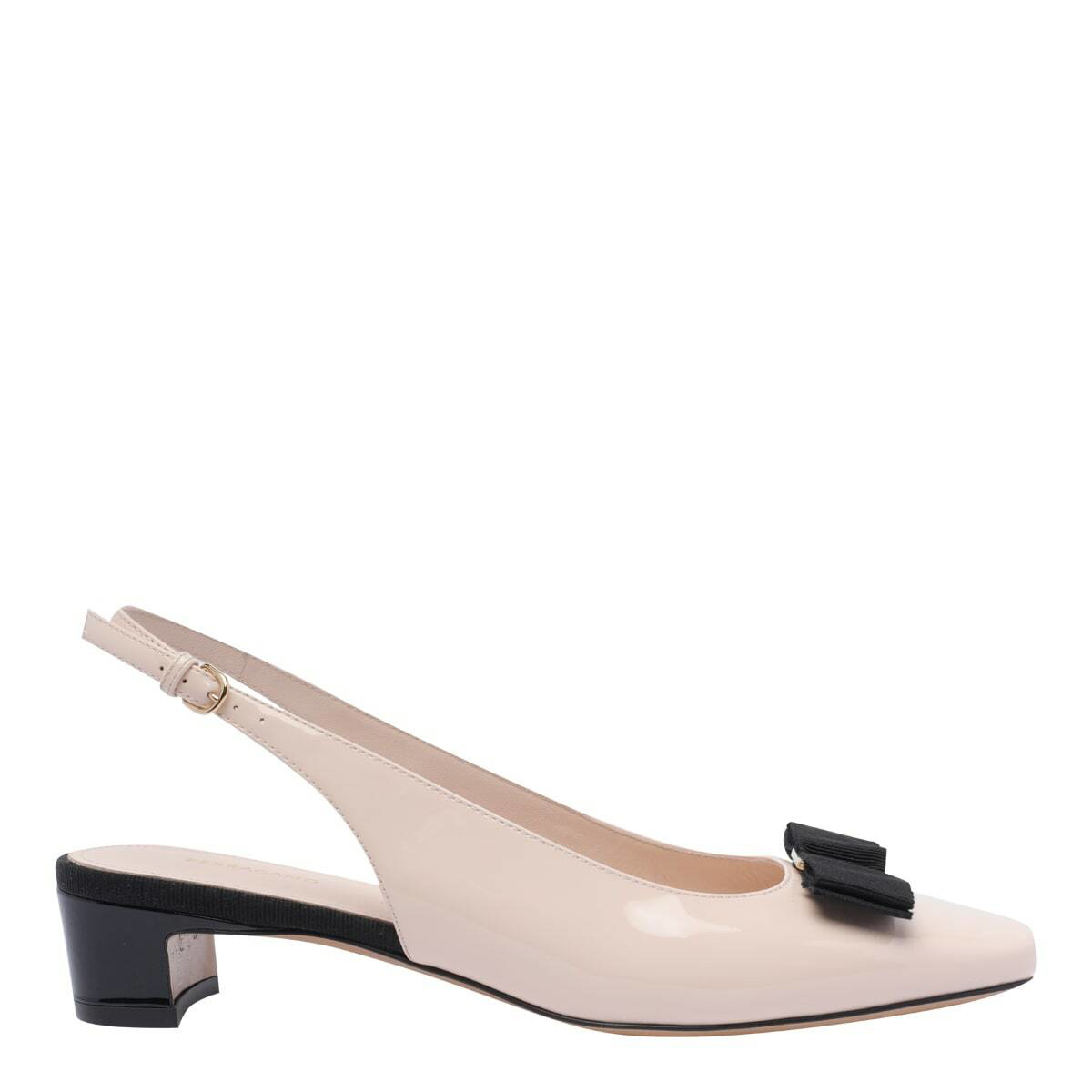 Ferragamo Iconic Bow Slingback Salvatore Ferragamo