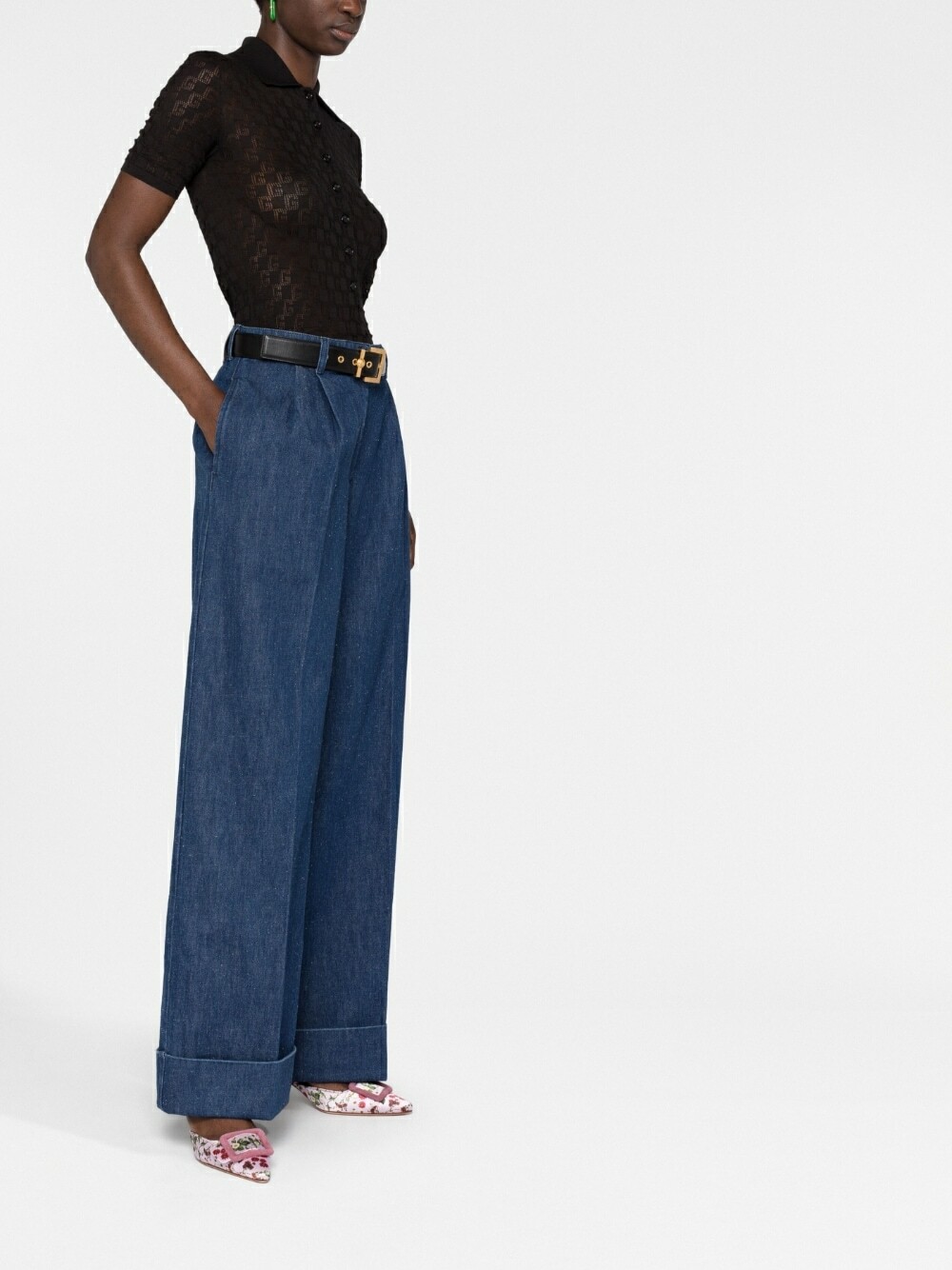 GUCCI - Organic Cotton Denim Jeans Gucci