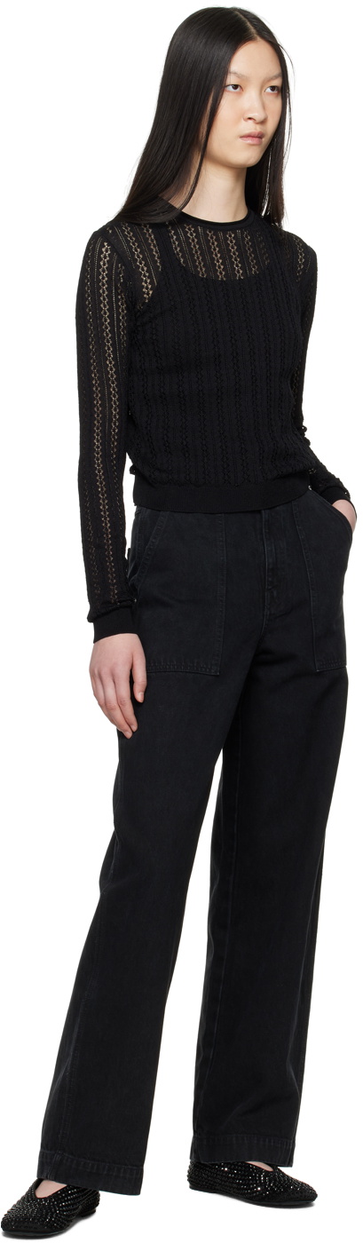 KHAITE Black 'The Colleen' Sweater Khaite
