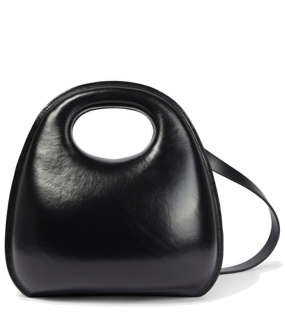 Lemaire Egg leather shoulder bag Lemaire
