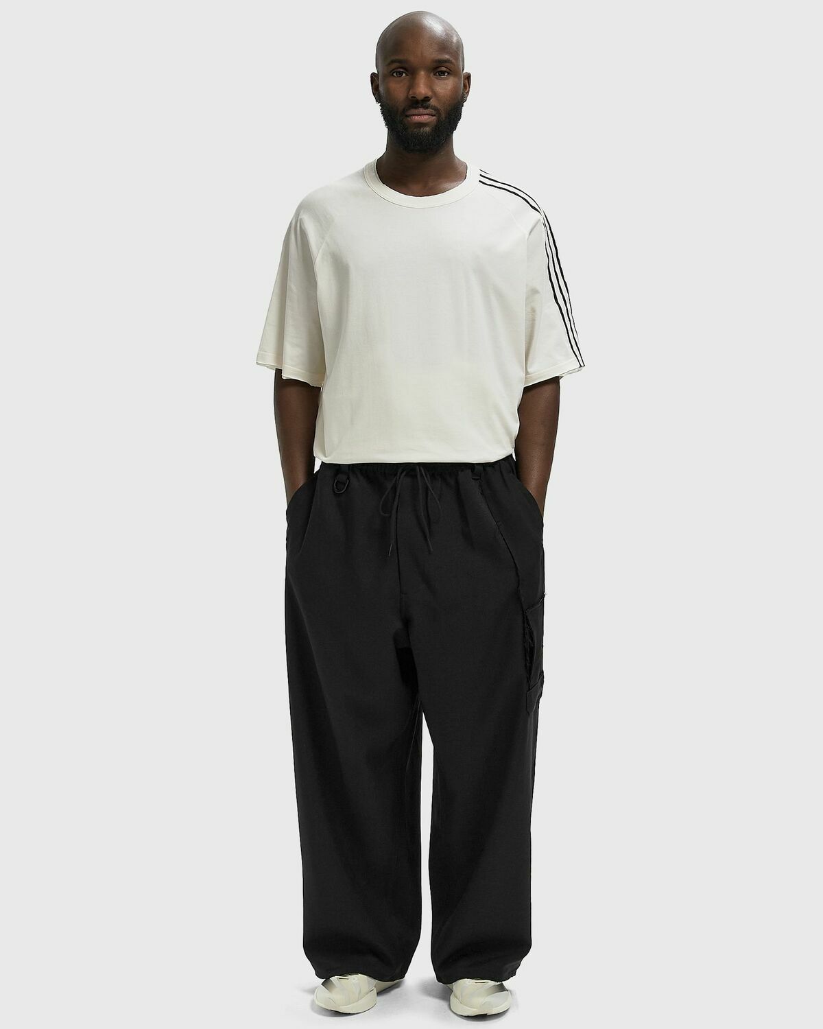 Y-3 SU STR PANTS Black Mens Casual Pant Y-3