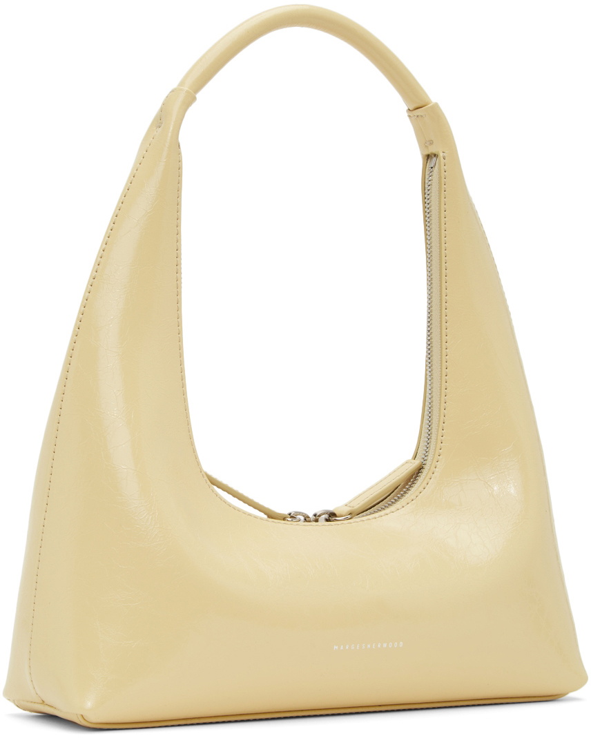 Marge Sherwood Beige Crinkled Leather Bag Marge Sherwood