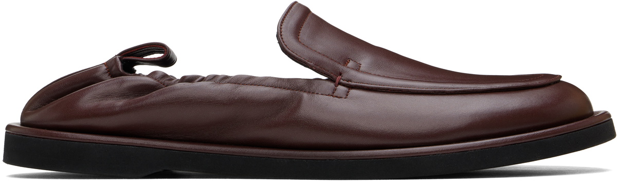 Studio Nicholson Burgundy Donovan Loafers Studio Nicholson