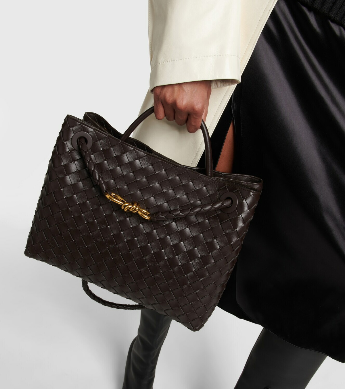 Bottega Veneta Andiamo Medium leather tote bag Bottega Veneta