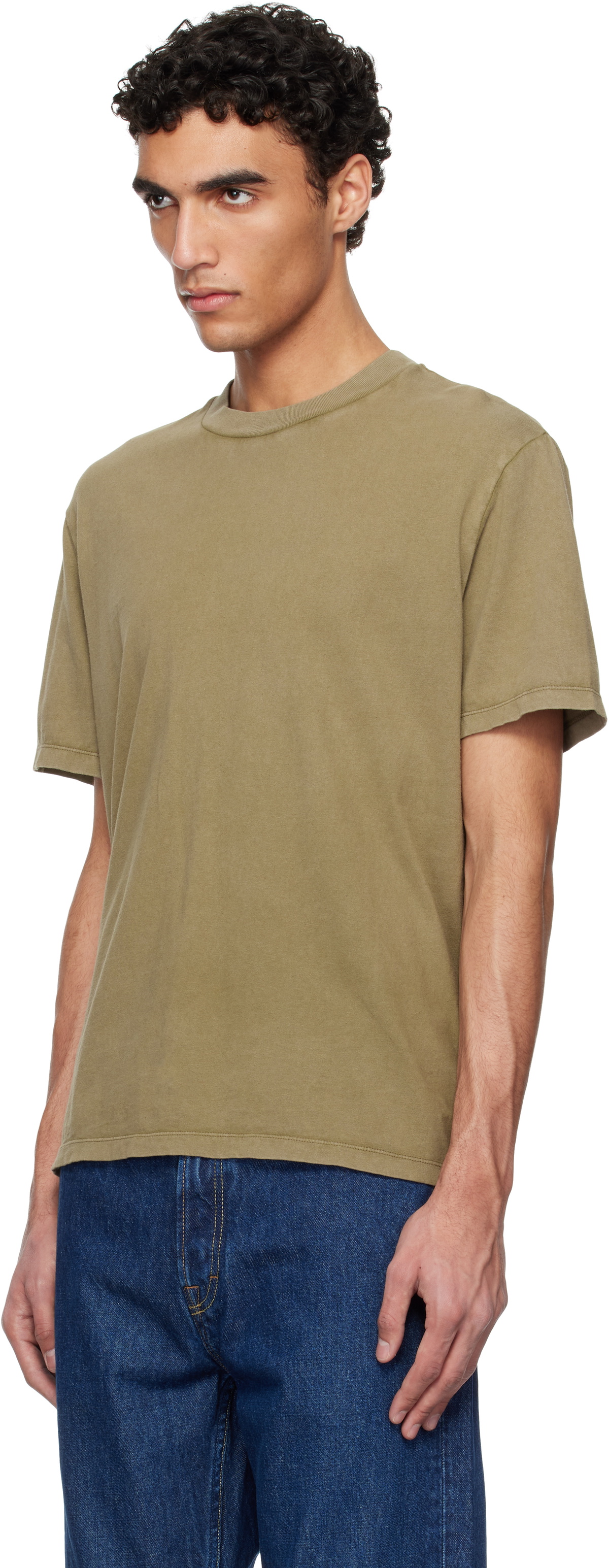 OUR LEGACY Khaki Box T-shirt Our Legacy