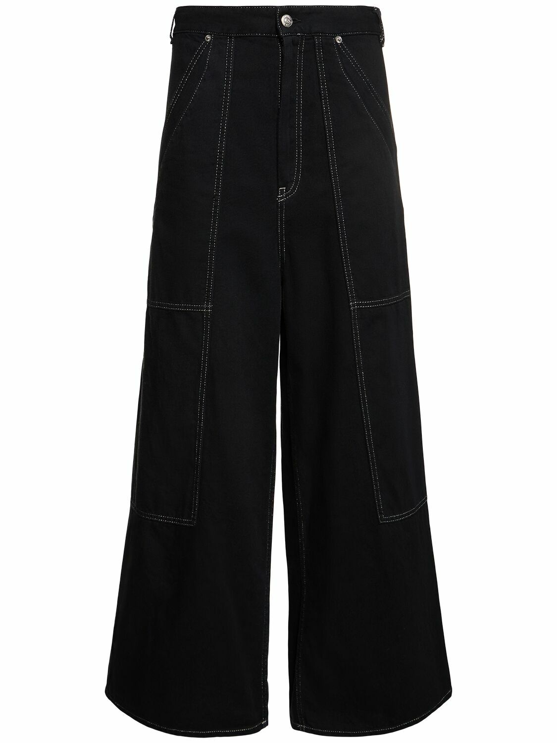 MM6 MAISON MARGIELA - Wide Leg 5-pocket Denim Jeans MM6 Maison Margiela
