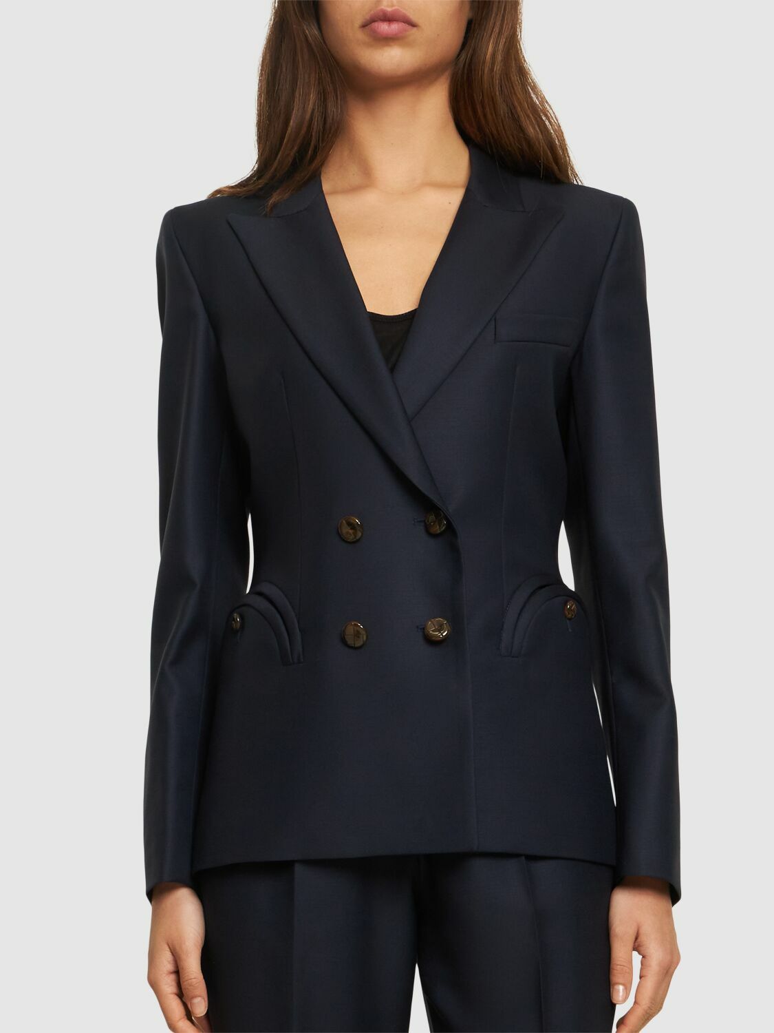 BLAZÉ MILANO First Class Charmer Wool & Mohair Blazer Blaze Milano