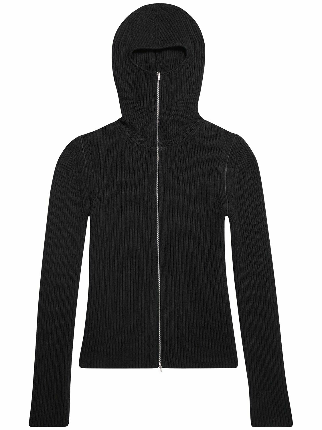HELMUT LANG Wool Zip Hoodie Helmut Lang