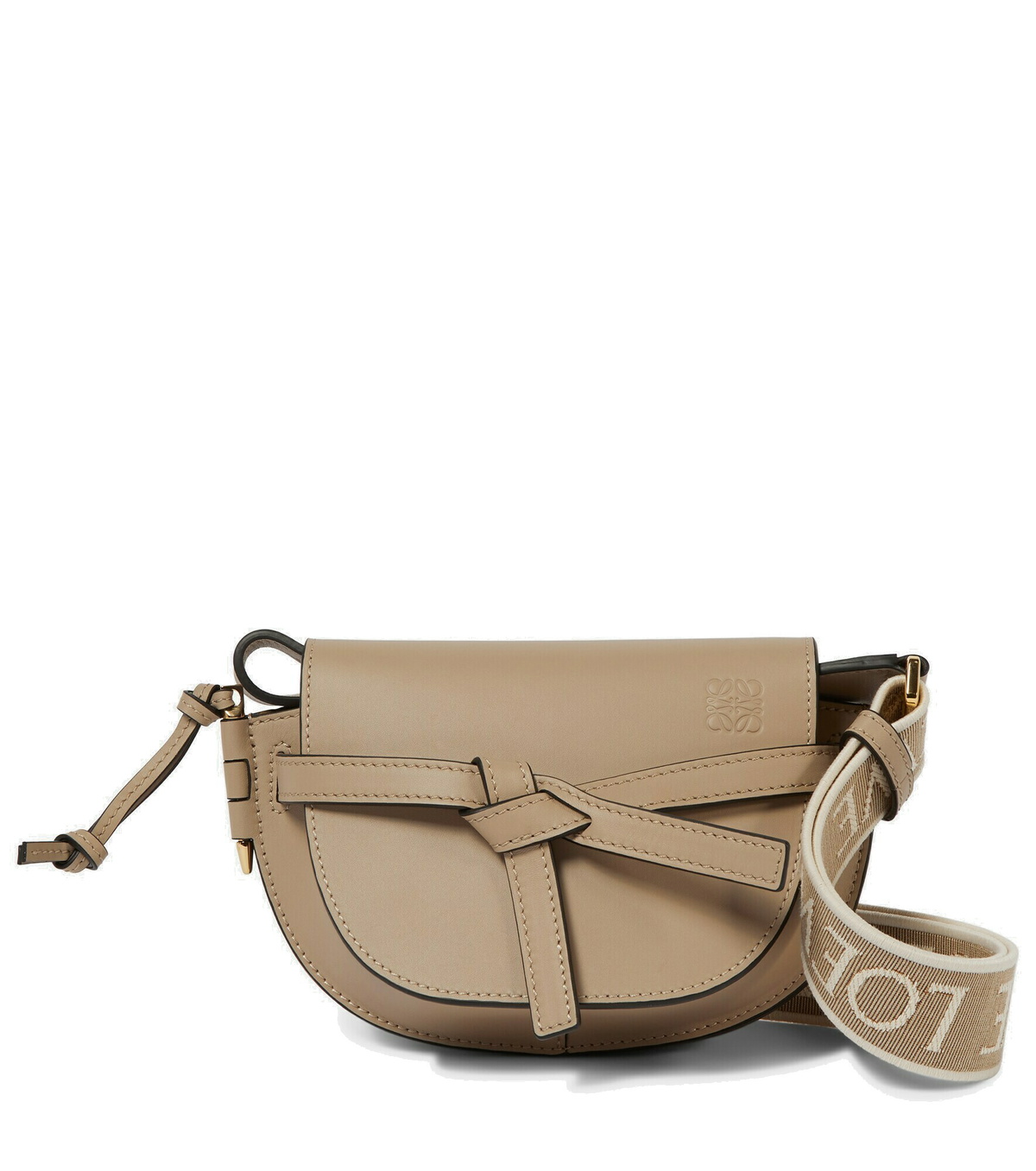 Loewe - Gate Dual Mini leather shoulder bag Loewe