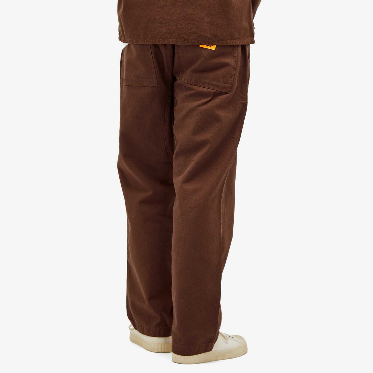 Service Works Men's Classic Canvas Chef Pants in Brown Service Works