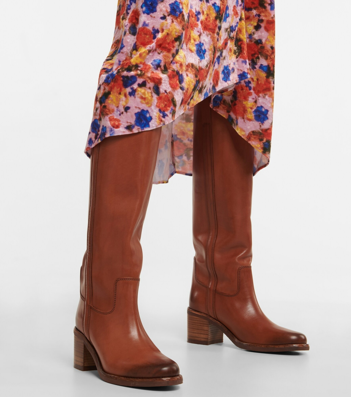 Isabel Marant - Seenia leather knee-high boots Isabel Marant
