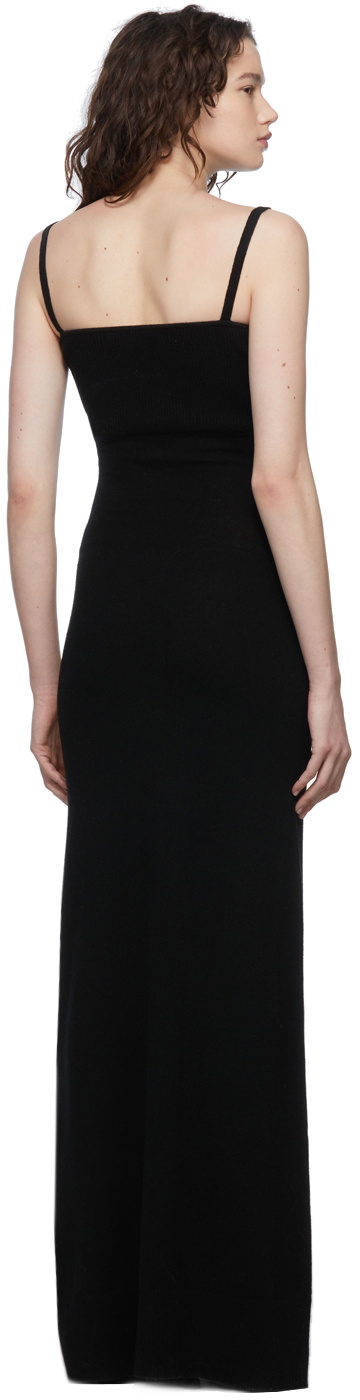 Christopher Esber Black Multi Panel Knit Dress Christopher Esber