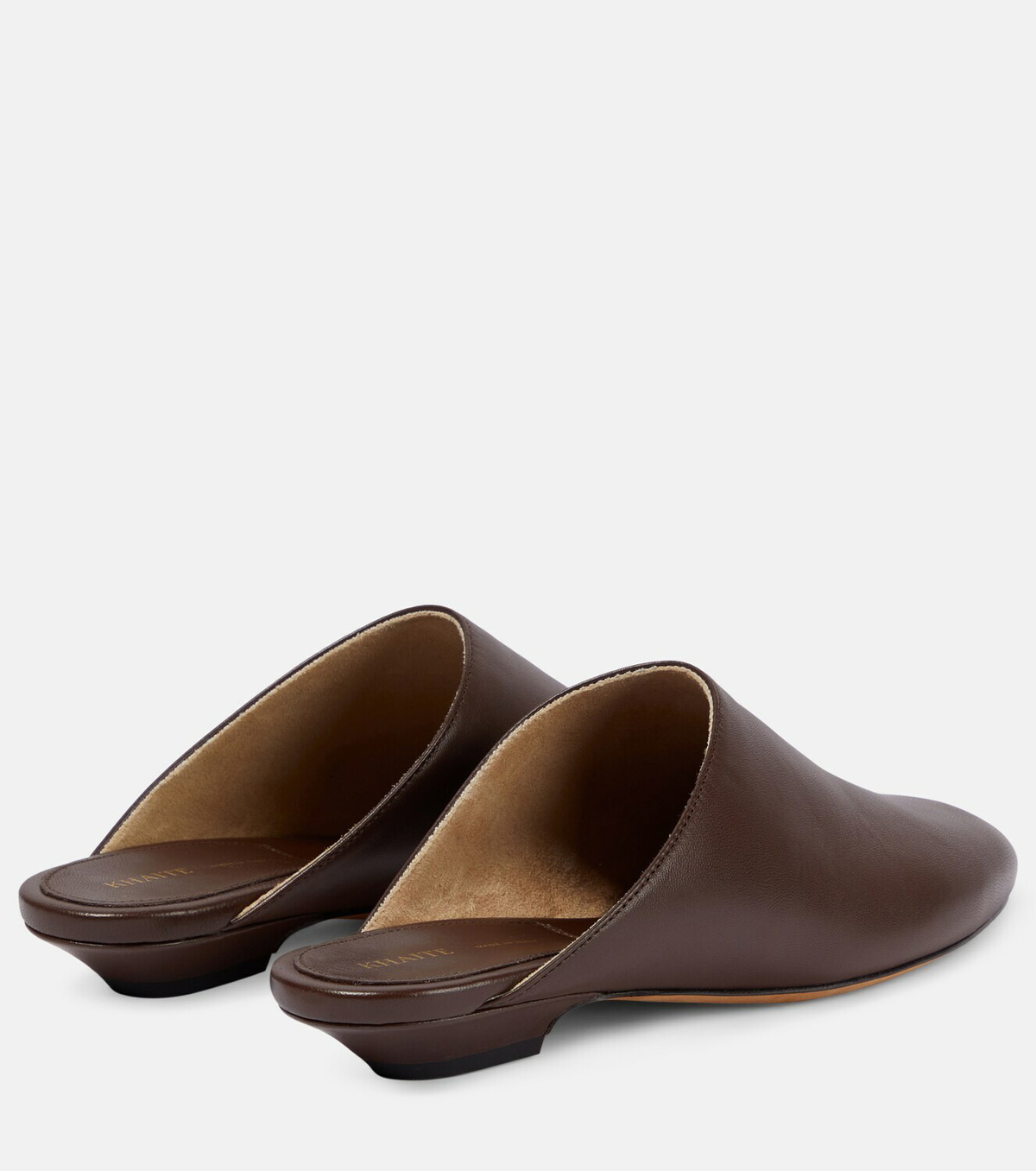 Khaite Otto leather mules Khaite