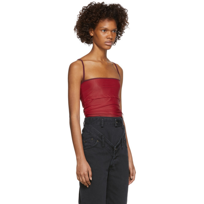 Y/Project Red Layered Tank Top Y/Project