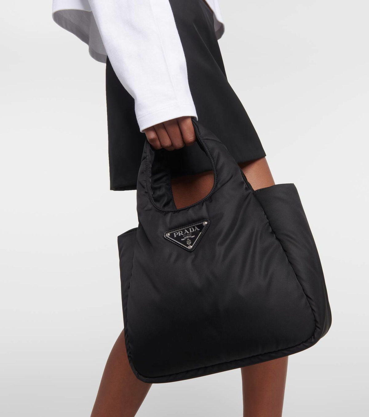 Prada Re-Nylon Small padded tote bag Prada