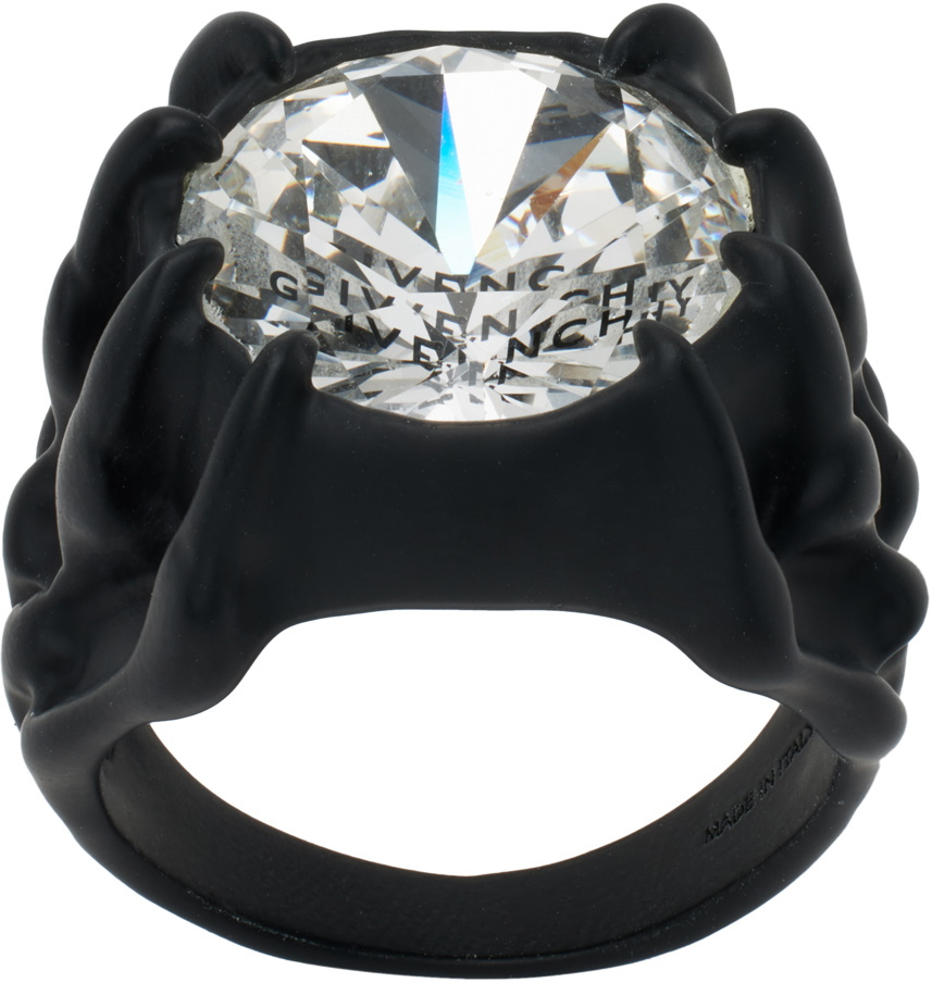 Givenchy Black G Skull Ring Givenchy