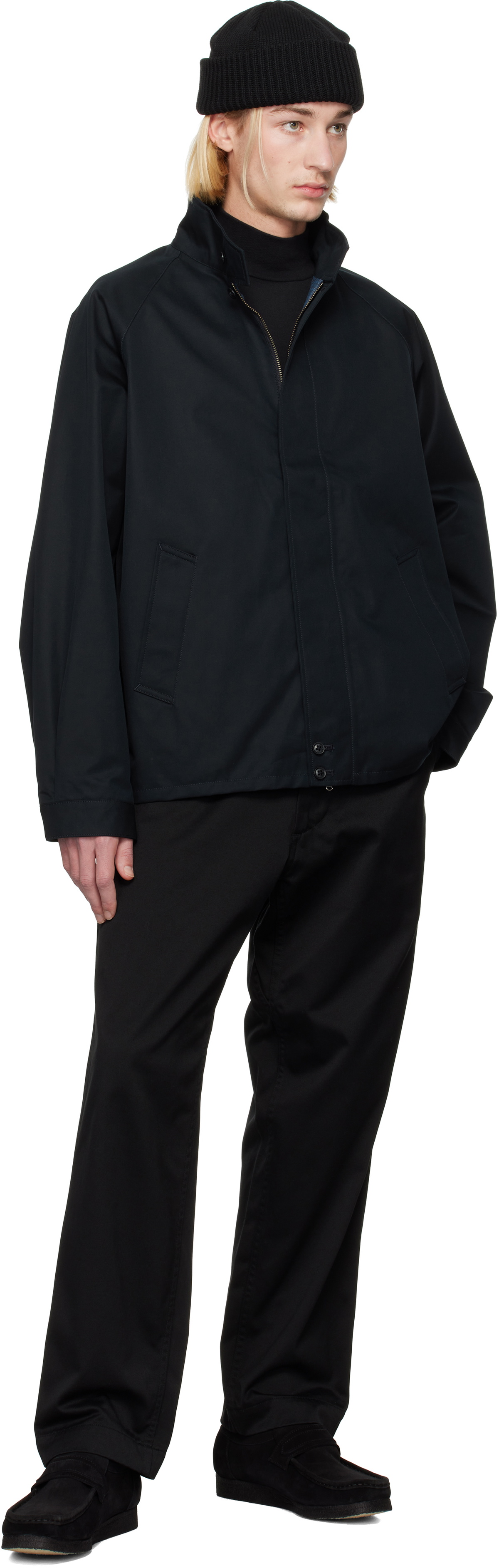 nanamica Navy GORE-TEX Crew Jacket Nanamica