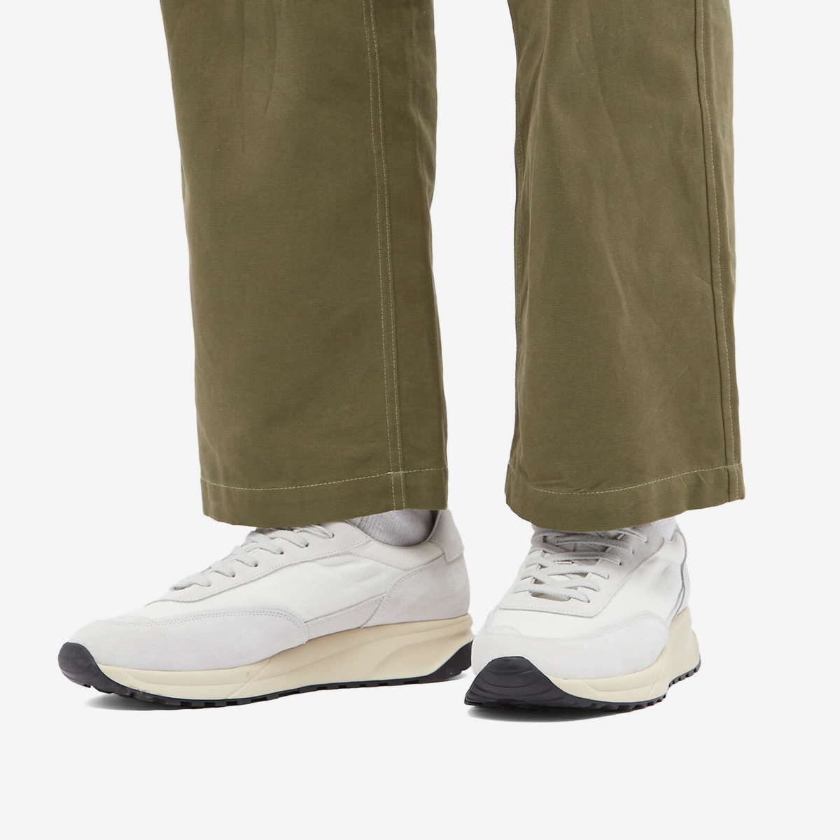 Common Projects Men's Track 80 Sneakers in White Common Projects