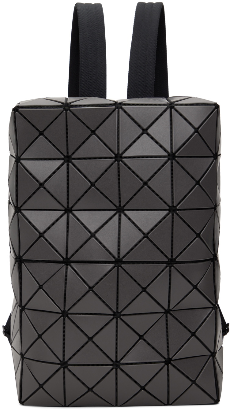 BAO BAO ISSEY MIYAKE Gray Cuboid Backpack Bao Bao Issey Miyake