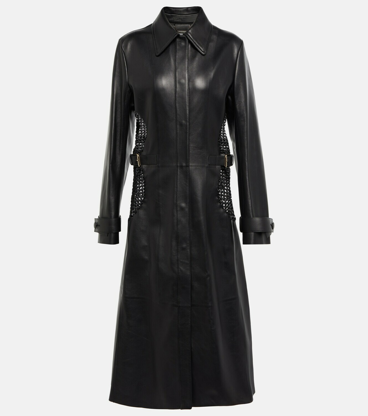 Chloe - Embellished leather coat Chloe