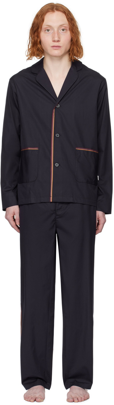 Paul Smith Navy Striped Pyjamas Paul Smith