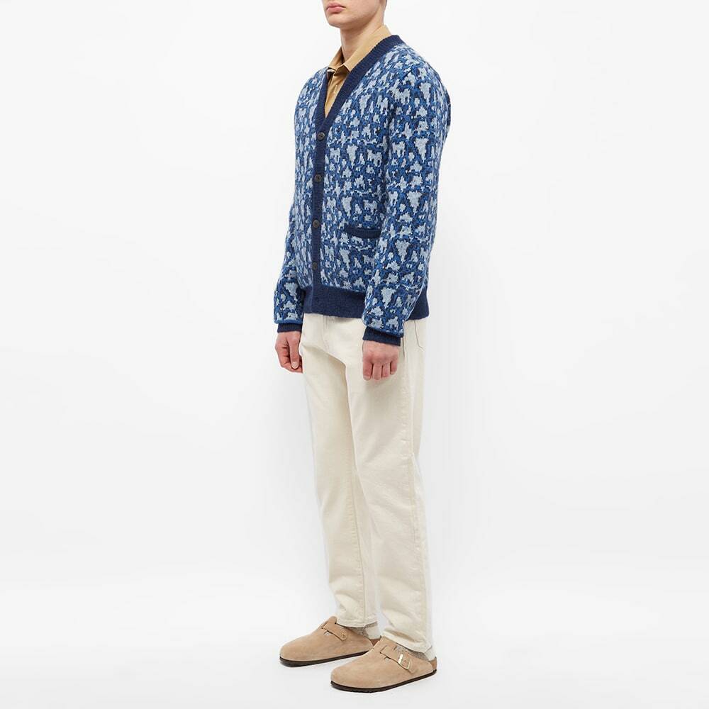 Corridor Men's Tessellation Cardigan in Blue Corridor