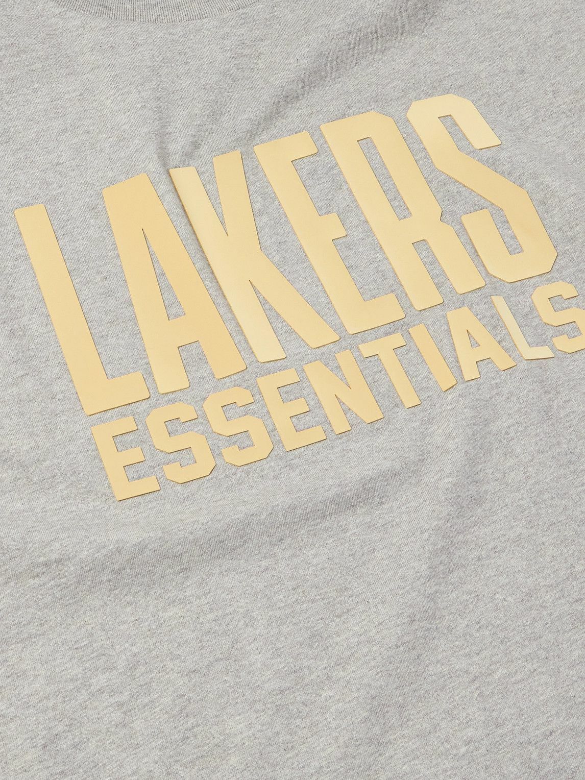 FEAR OF GOD ESSENTIALS - NBA Knicks Appliquéd Cotton-Jersey T-Shirt ...