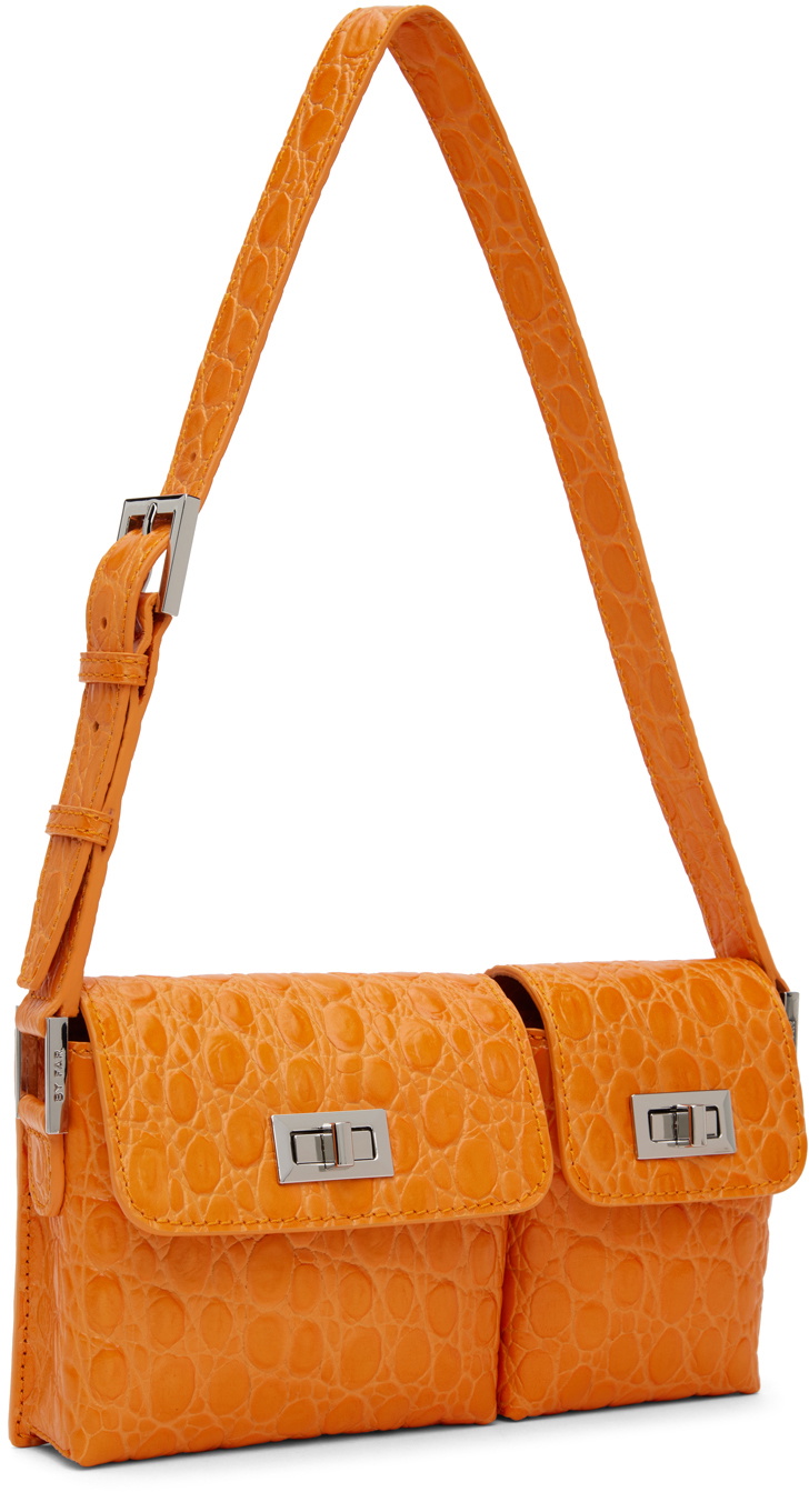 BY FAR Orange Baby Billy Bag By Far