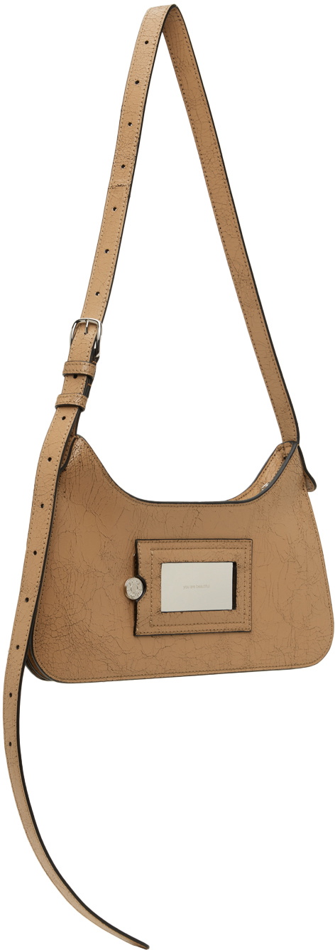 Acne Studios Beige Mini Platt Bag Acne Studios