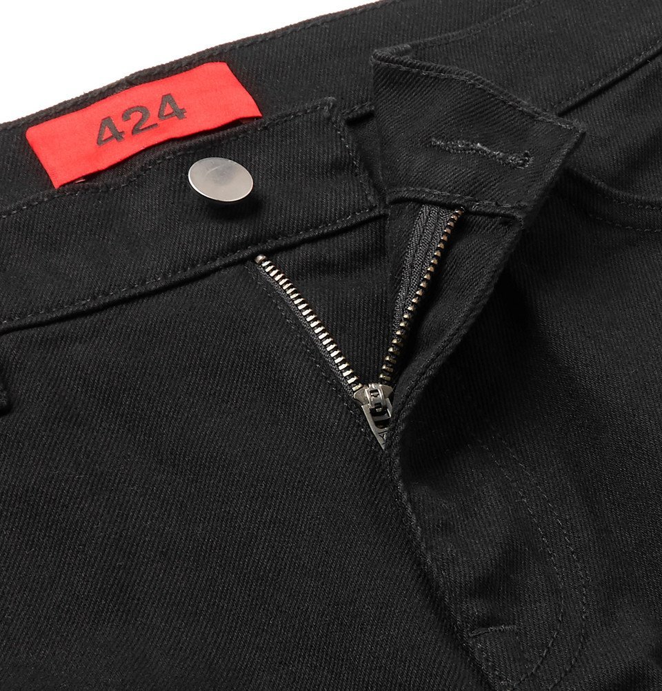 424 - Slim-Fit Denim Jeans - Black 424
