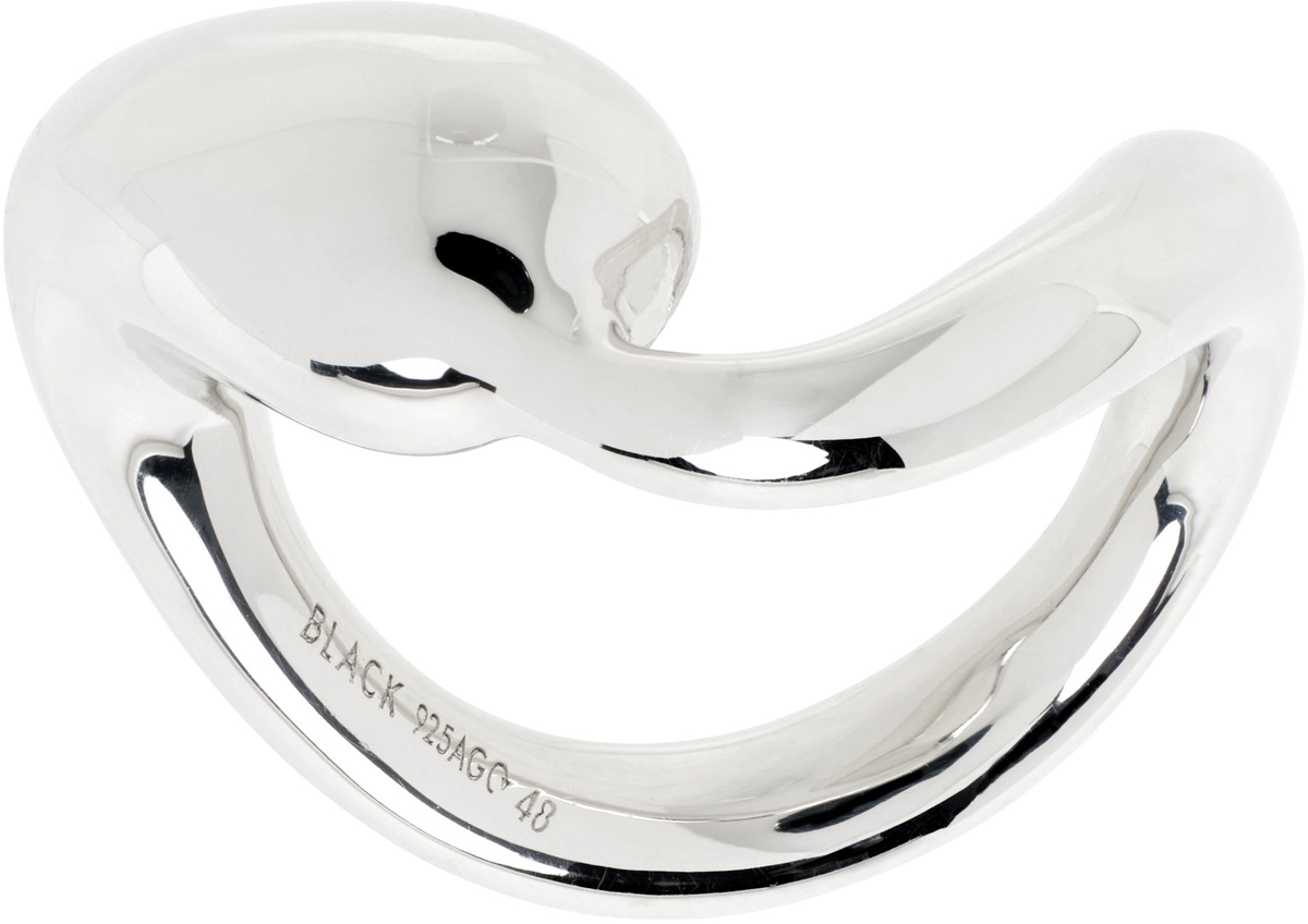 Maria Black Silver Splash Ring Maria Black