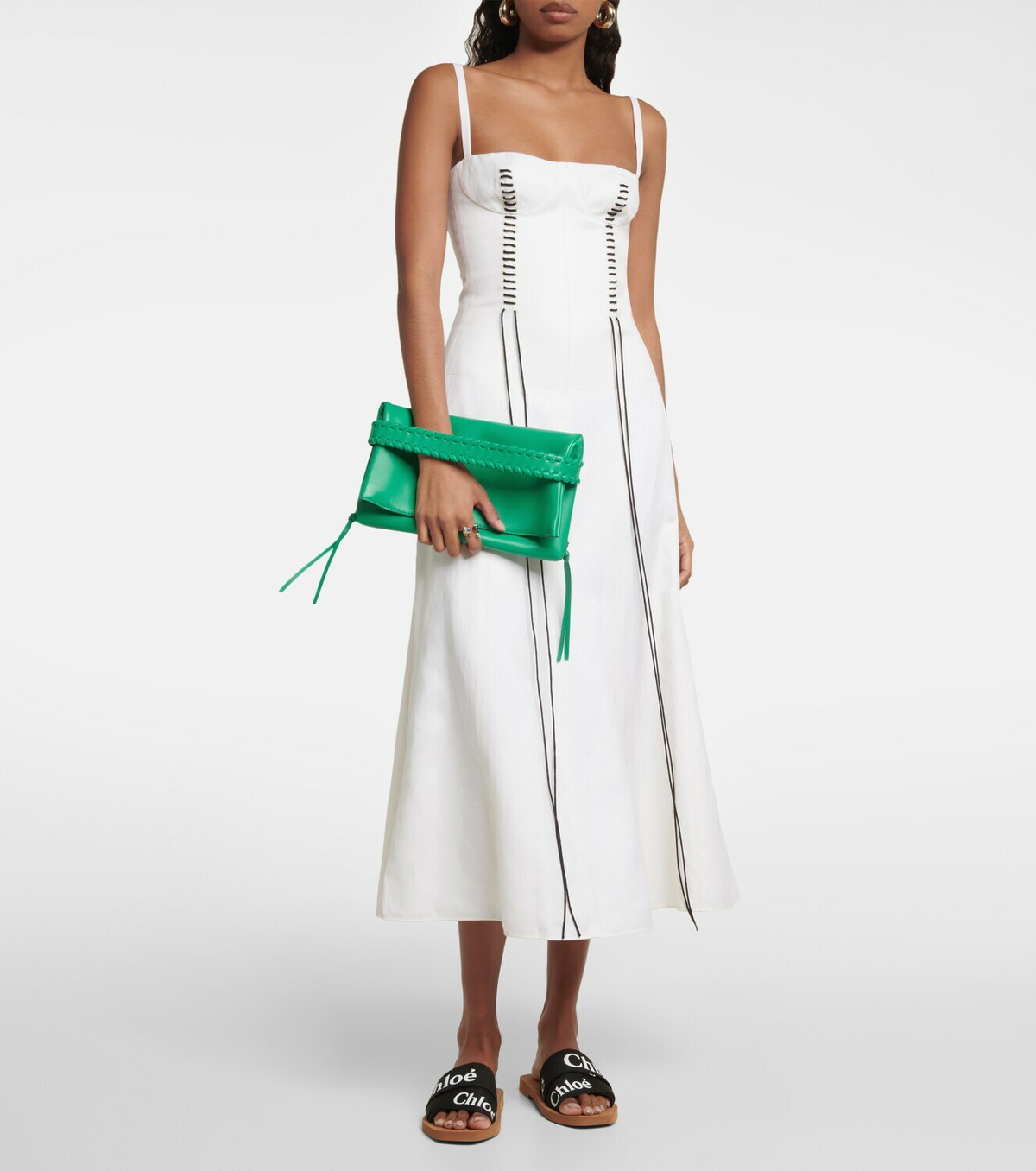Chloe - Mony leather clutch Chloe
