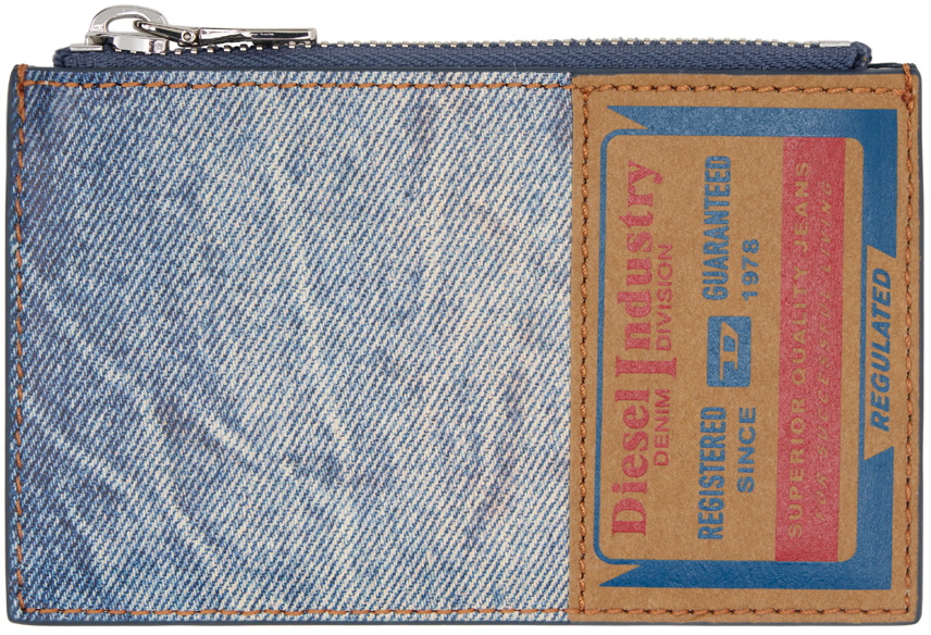 Diesel Blue Jackron Coin M Card Holder Diesel
