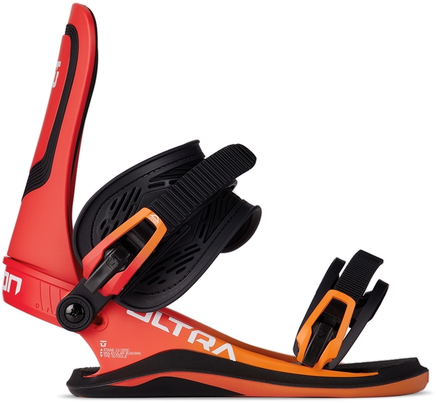 Union Binding Company Red Ultra Snowboard Bindings