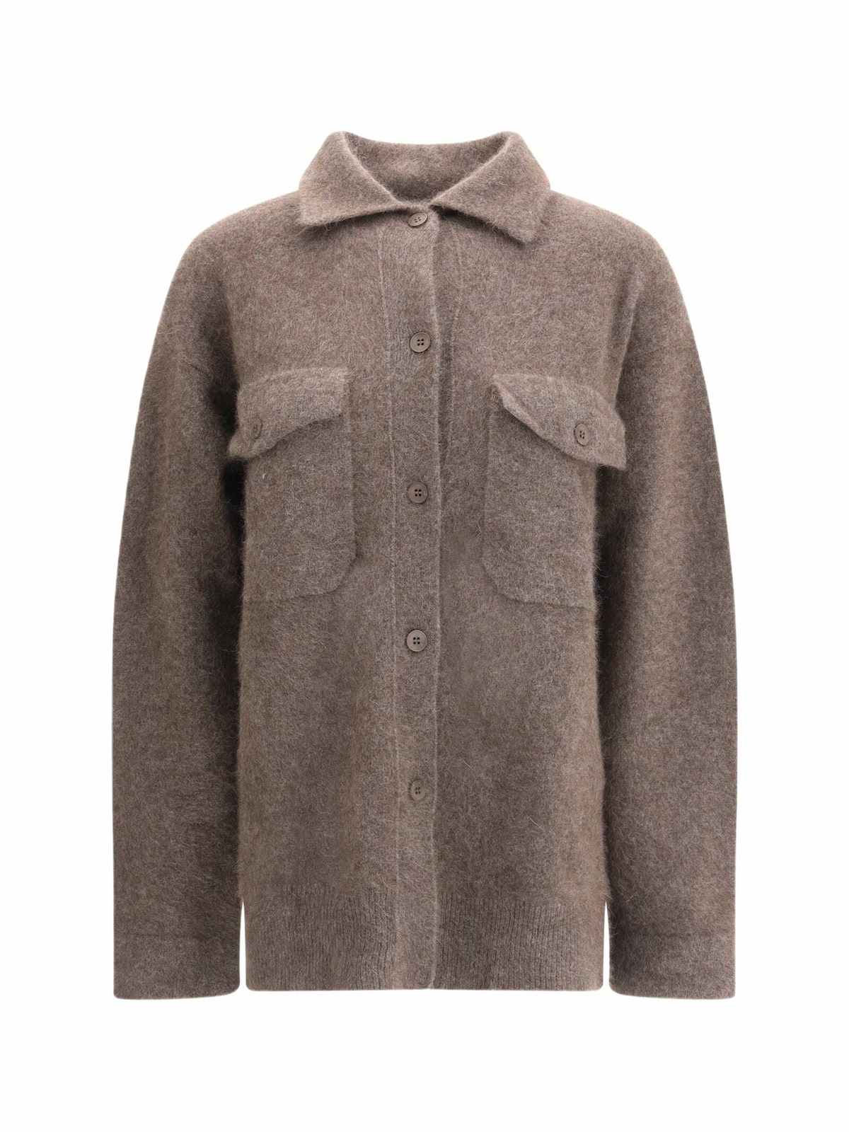 Parosh Cardigan With Classic Collar Parosh