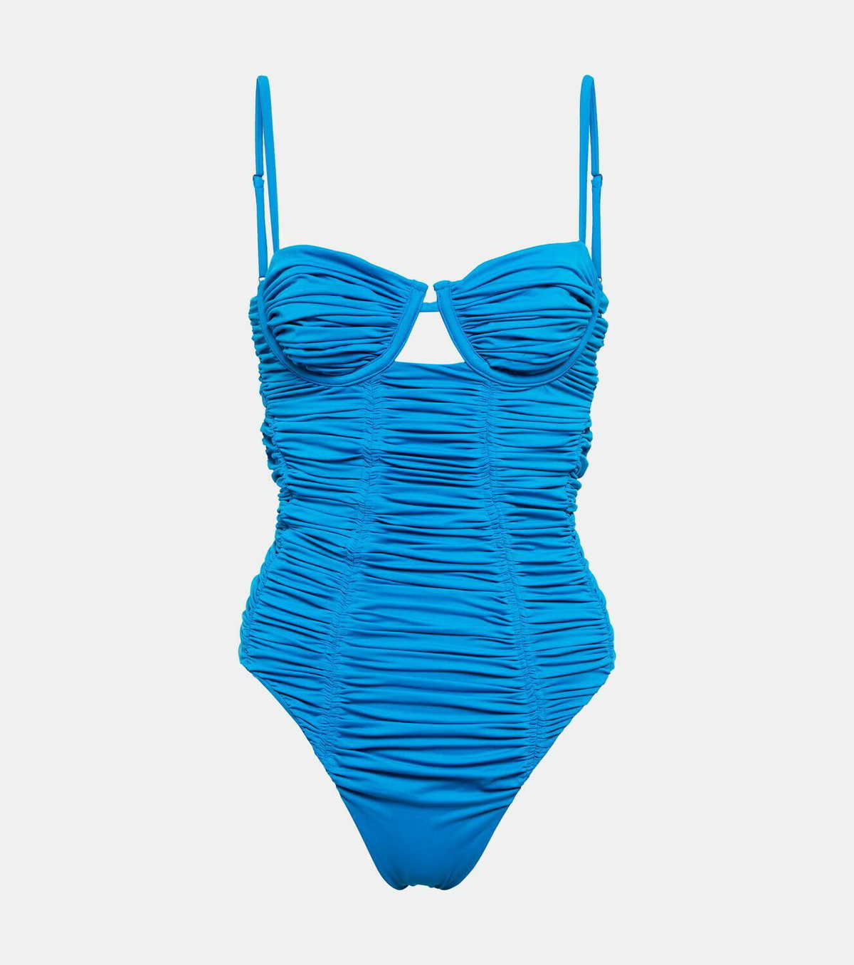 Self-Portrait Ruched swimsuit Self-Portrait