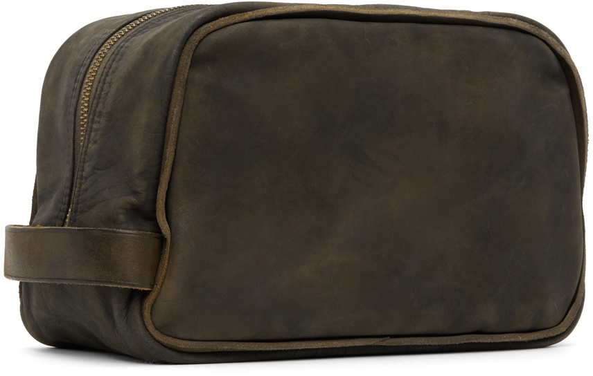 RRL Brown Travel Pouch RRL