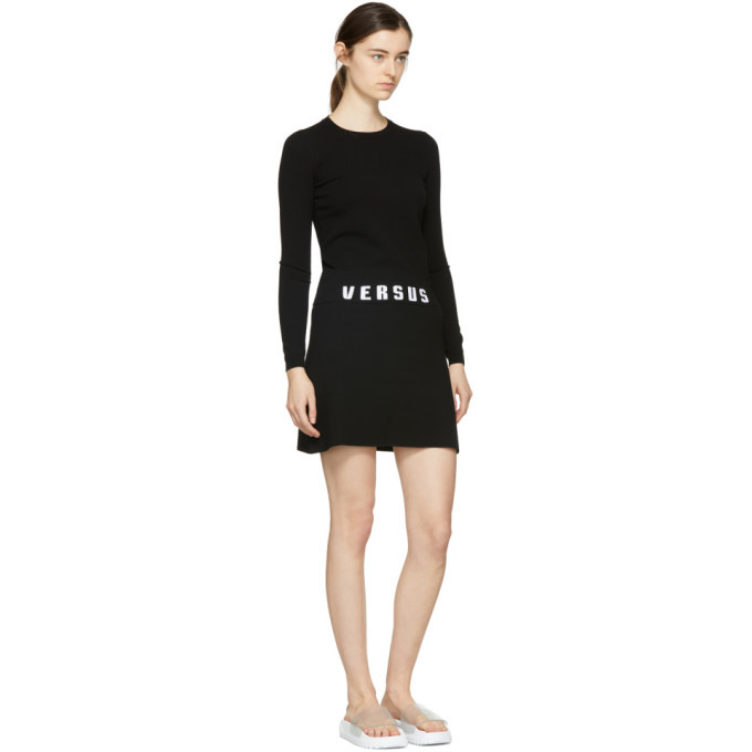 Versus Black Logo Sweater Versus