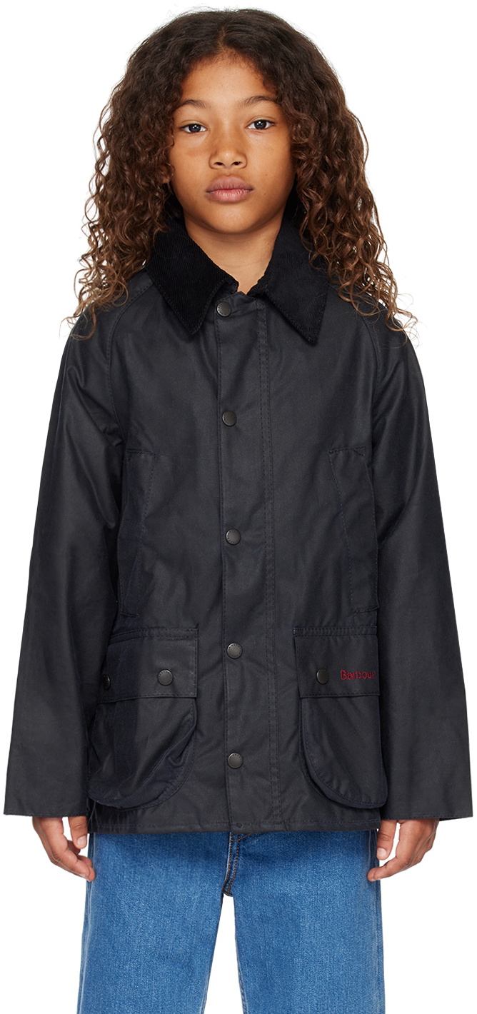 Barbour Kids Navy Bedale Jacket Barbour