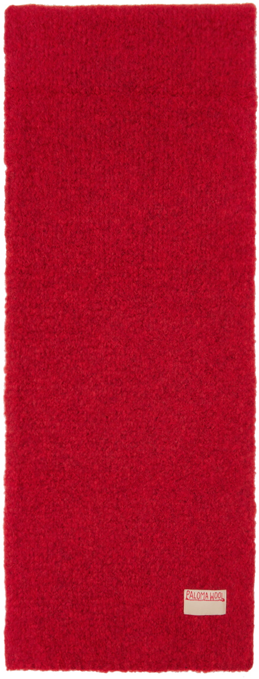 Paloma Wool Red Calen Scarf Paloma Wool