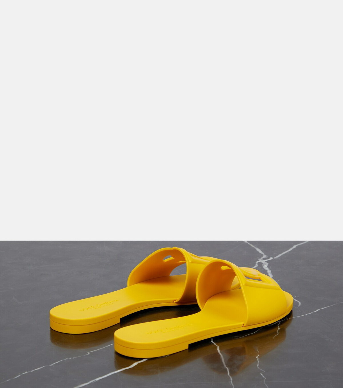 Dolce&Gabbana DG cutout slides Dolce & Gabbana